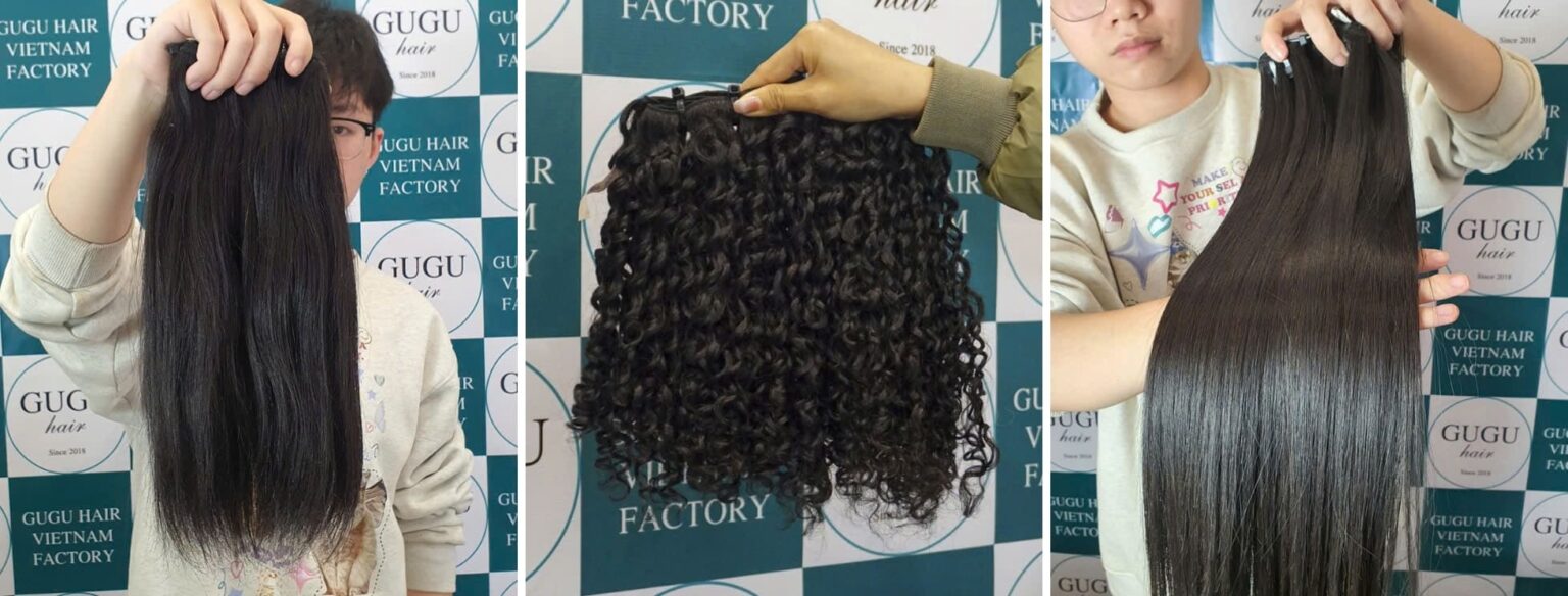 30 Inches Deep Wave Weft Hair Extension Raw Vietnamese Hair